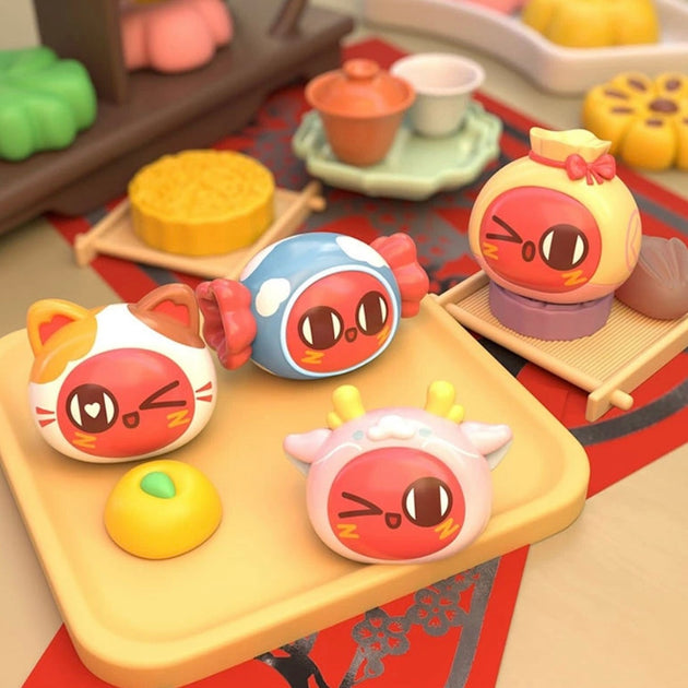 Red Bean - Good Luck Bean Charm Blind Bag Mystery Bag Mini Toy Figure ...