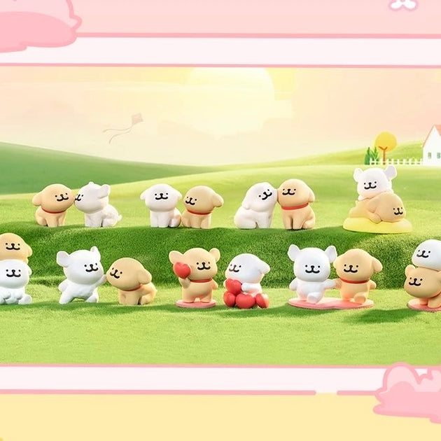 Maltese Line Puppy - Happy Snuggling Line Dog Series Mystery Box Blind ...