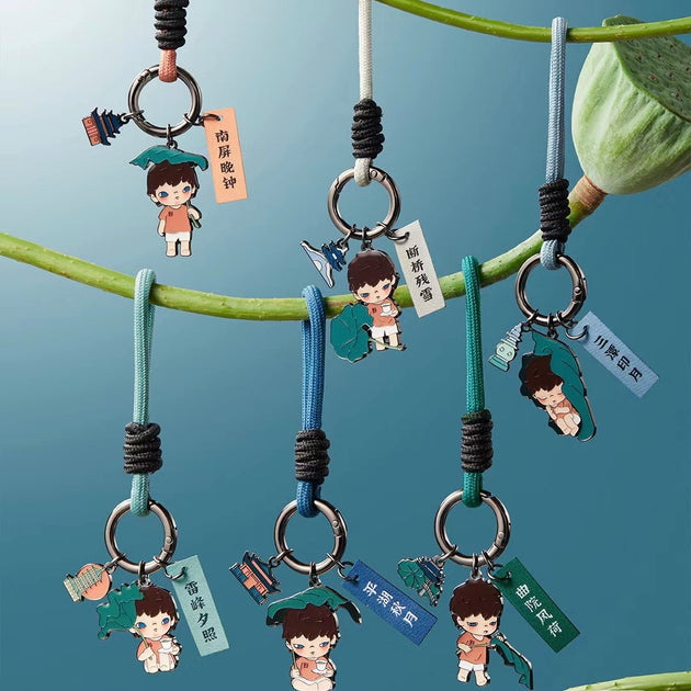 【Hangzhou Limited】Hirono Lotus Leaf Key Ring Key Chain Ornament – Tintoyland