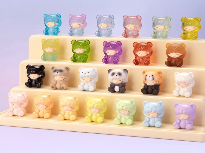 Yumo Bean - Gummy Bear Series Charm Mini Blind Box Small Size Toy Figu ...