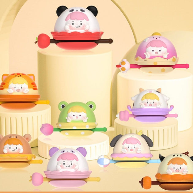 Tao Qi Bao - Wooden Fish Series Mystery Box Blind Box Toy Figure ...