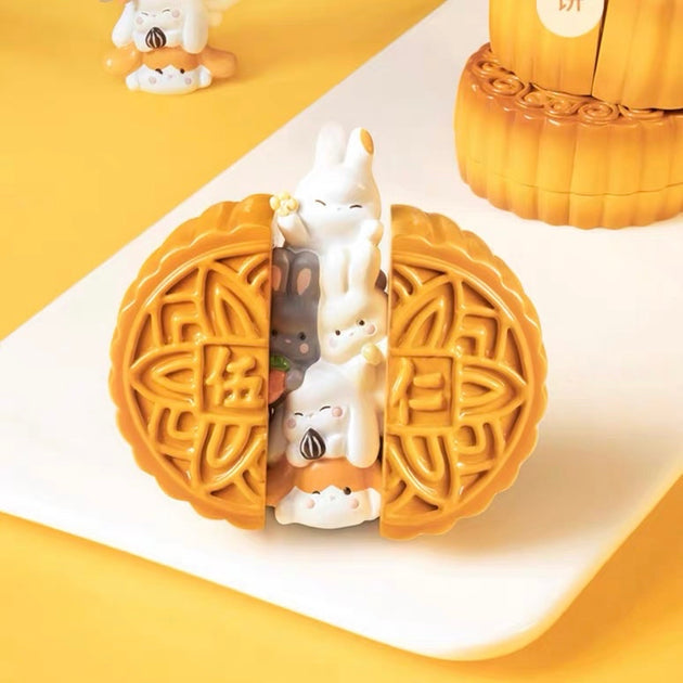 【2023 Mid-autumn Festival Limit】 Rabbit Mooncake Series Toy Figure ...