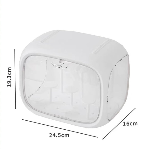 Display Box - Capsule Shape Toy Figure Case Poo Poo Apartment – Tintoyland