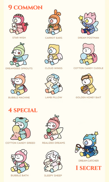 Repolar - Day Dream Series Mystery Box Blind Box Toy Figure Daydream ...