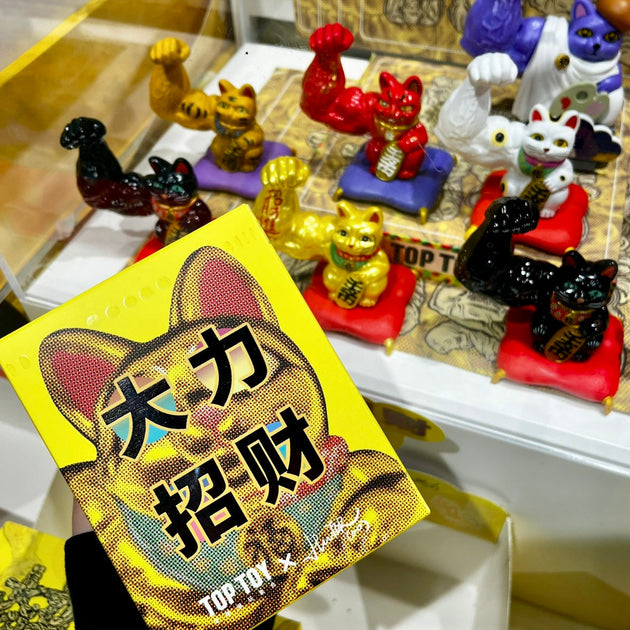 Muscle Cat - Catch Fortune Mystery Box Blind Box Toy Figure – Tintoyland