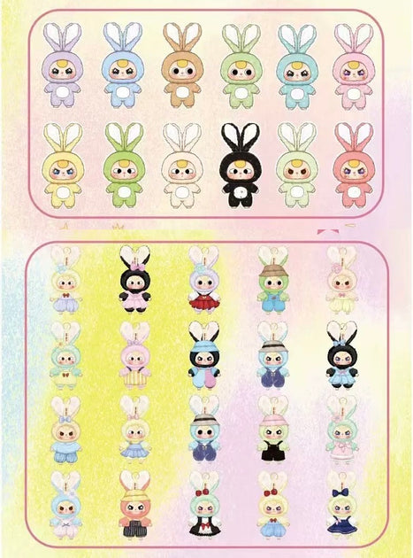 Baby Three 3 Plush - Macaron Rabbit Bunny Series Mystery Box Blind Box ...