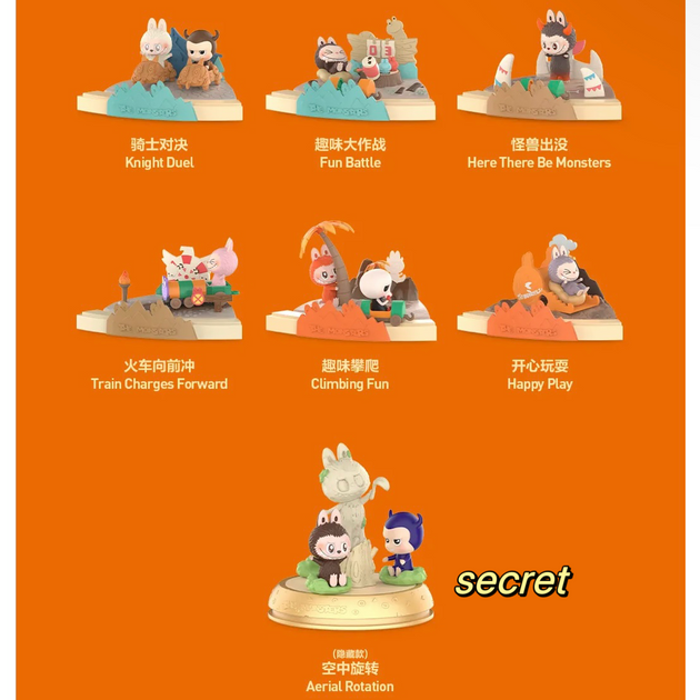 Labubu The Monsters - Playing Games Series Mystery Box Blind Box Toy F ...