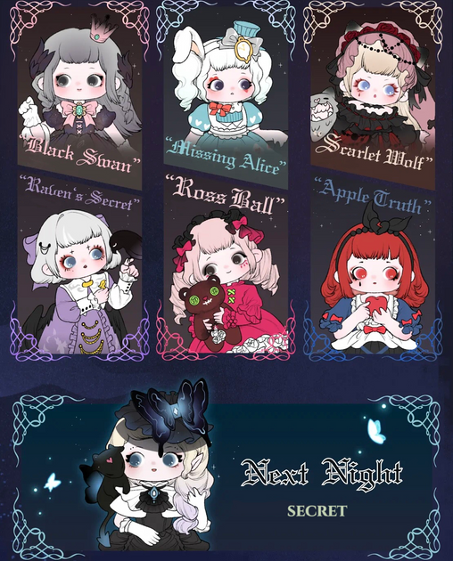 Ziyuli - Esoteric Fable Series Mystery Box Blind Box Toy Figure ...