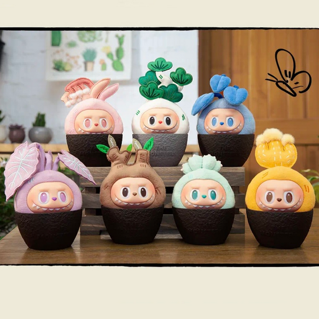 Labubu The Monsters - Naughty Plants Series Mystery Box Blind Box Toy ...