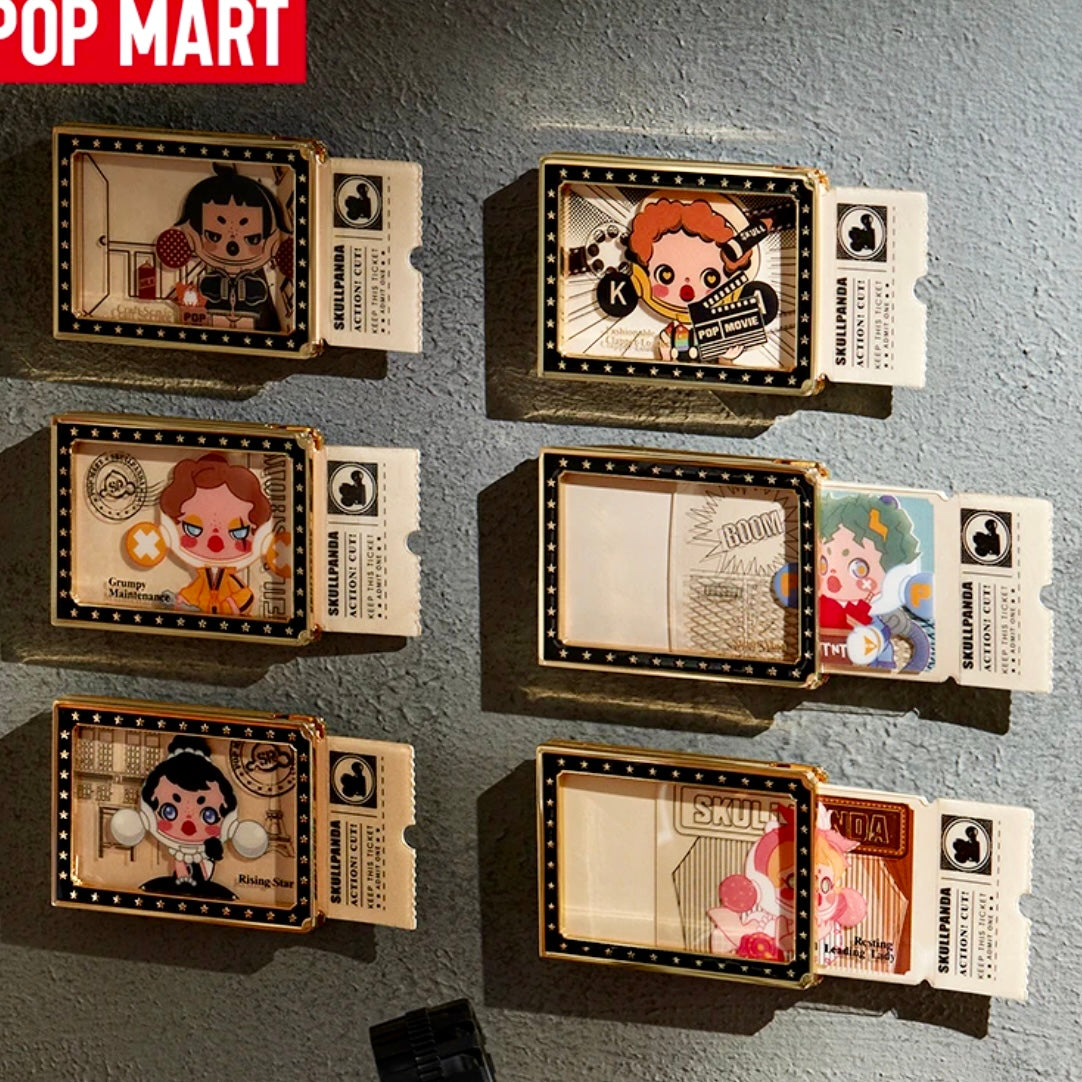 Skullpanda Fridge Magnet - Action Cut Series Mystery Box Blind Box Fri ...